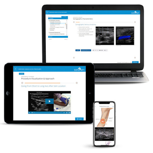 Peripheral Venous Access Ultrasound-Guided Procedure Training | SonoSim